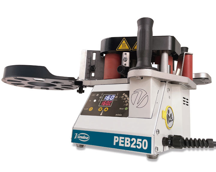 Virutex 830W Hot Melt Portable Edgebander Evolution 240V PEB250